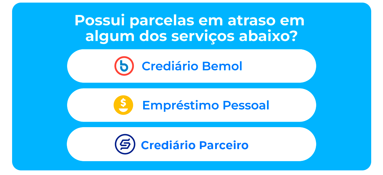 Plano para pagamento | Crediário Bemol em atraso